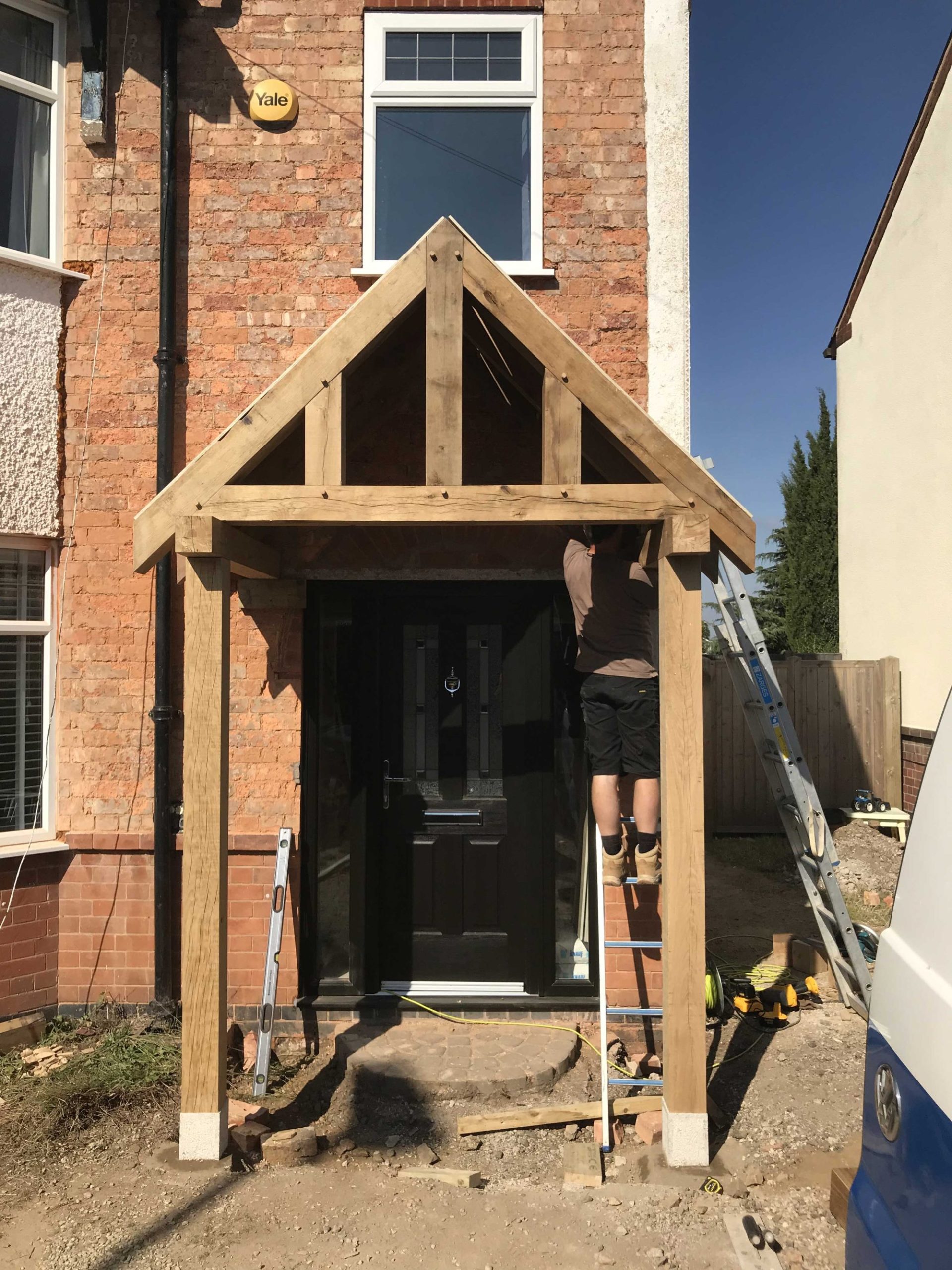 Oak Frame Porches | Warwick | Drayton Oak